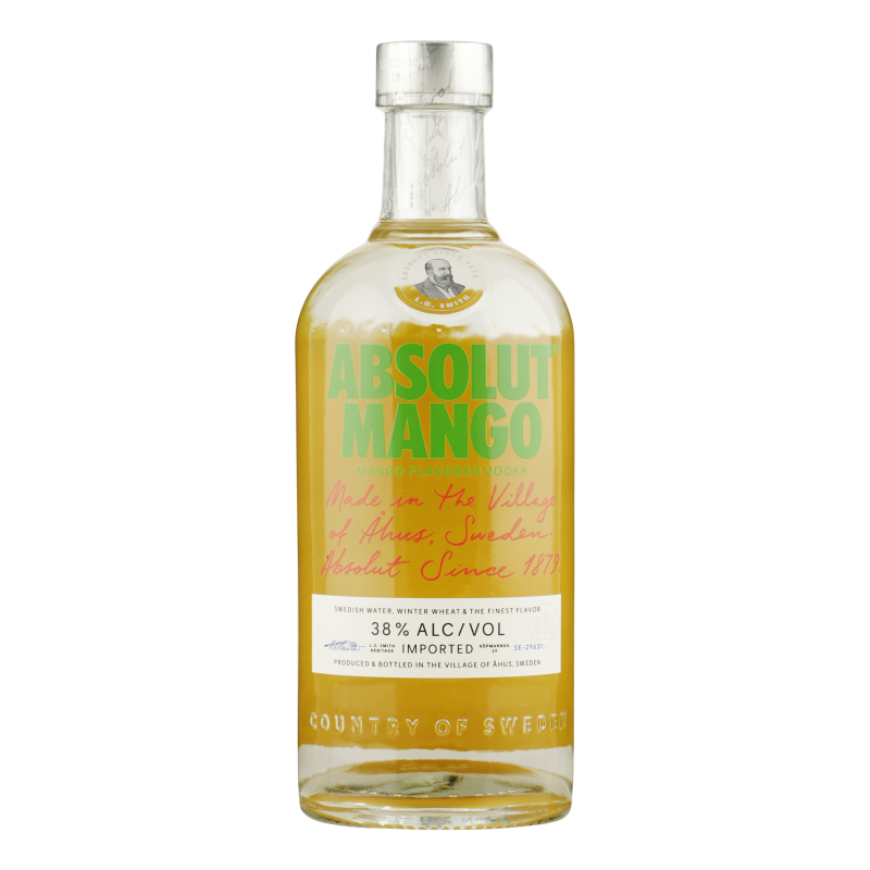 ABSOLUT MANGO 0.70 LITER – nederlandsdrankencentre